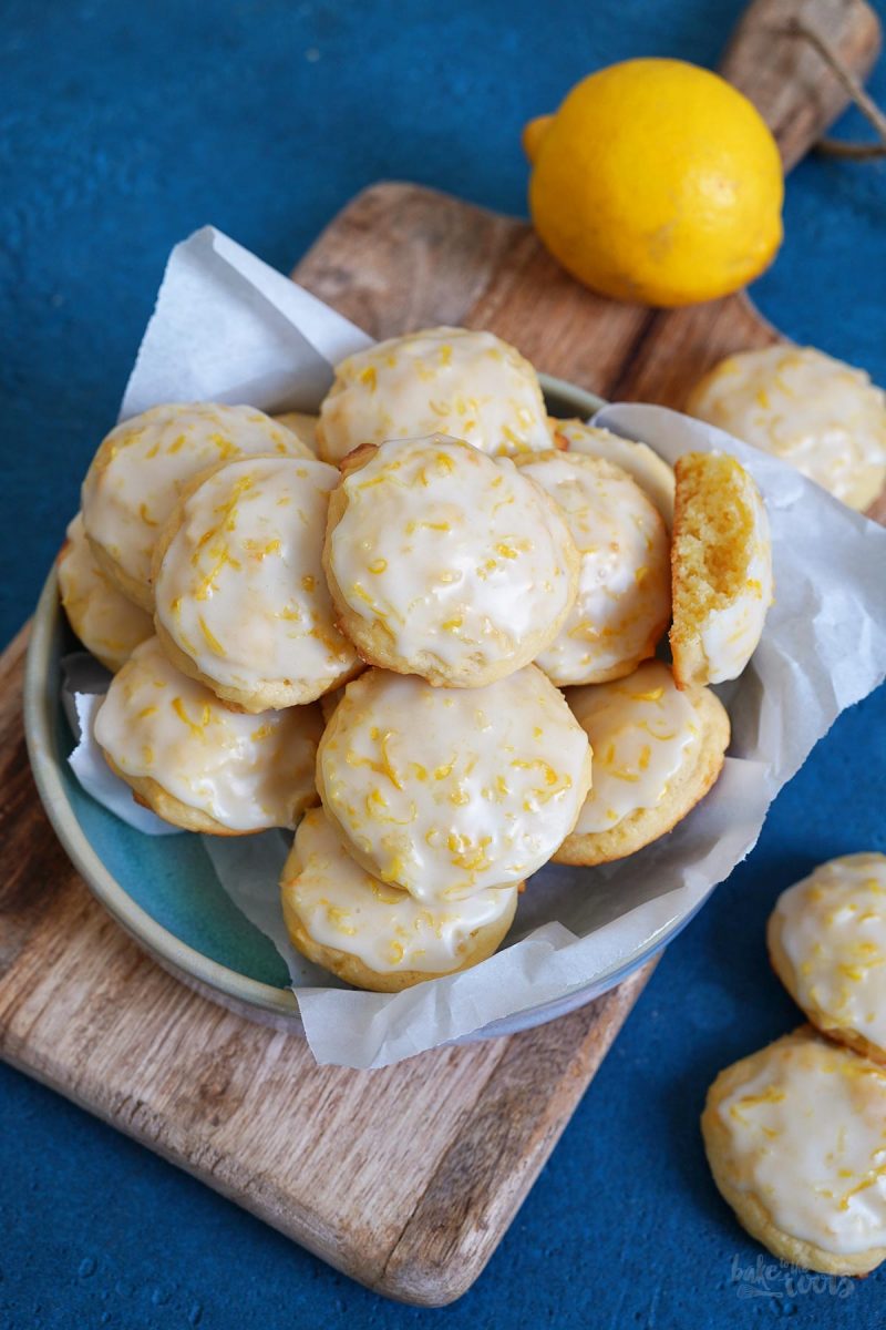 Einfache Lemon Drop Cookies | Bake to the roots