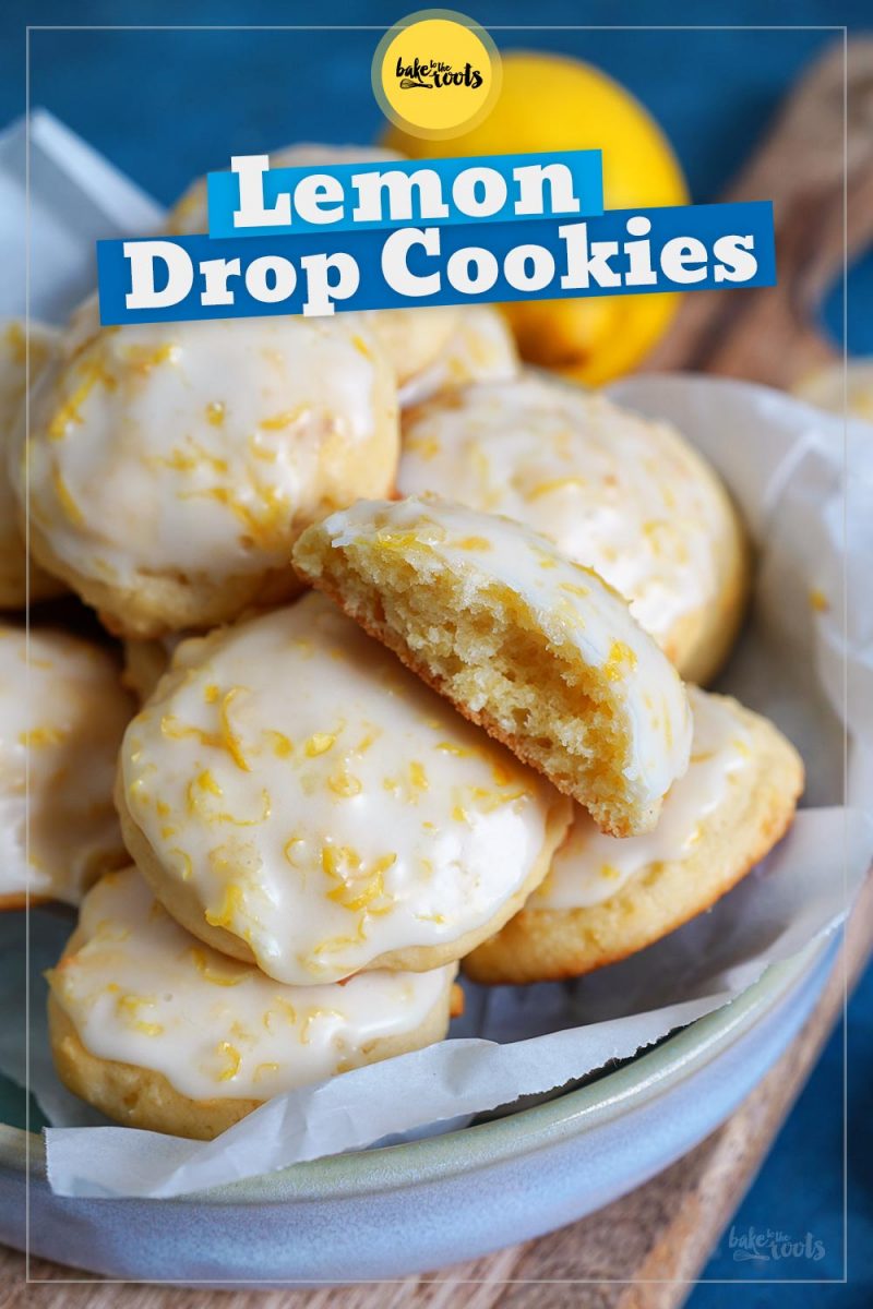 Einfache Lemon Drop Cookies | Bake to the roots
