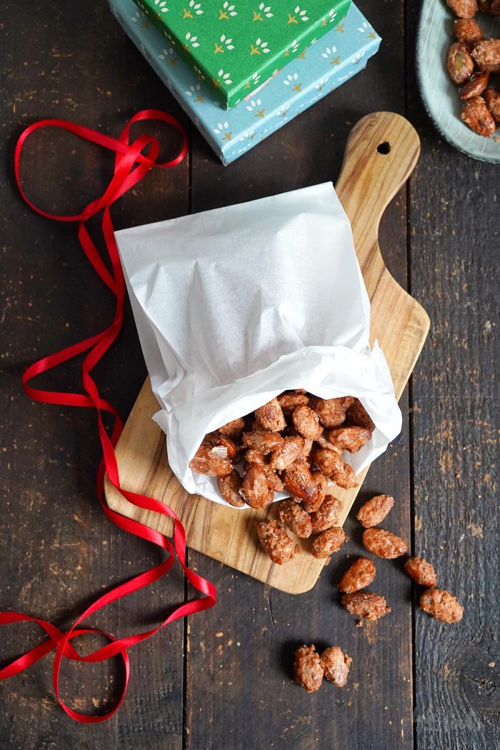 Homemade Roasted (Candied) Almonds | Bake to the roots
