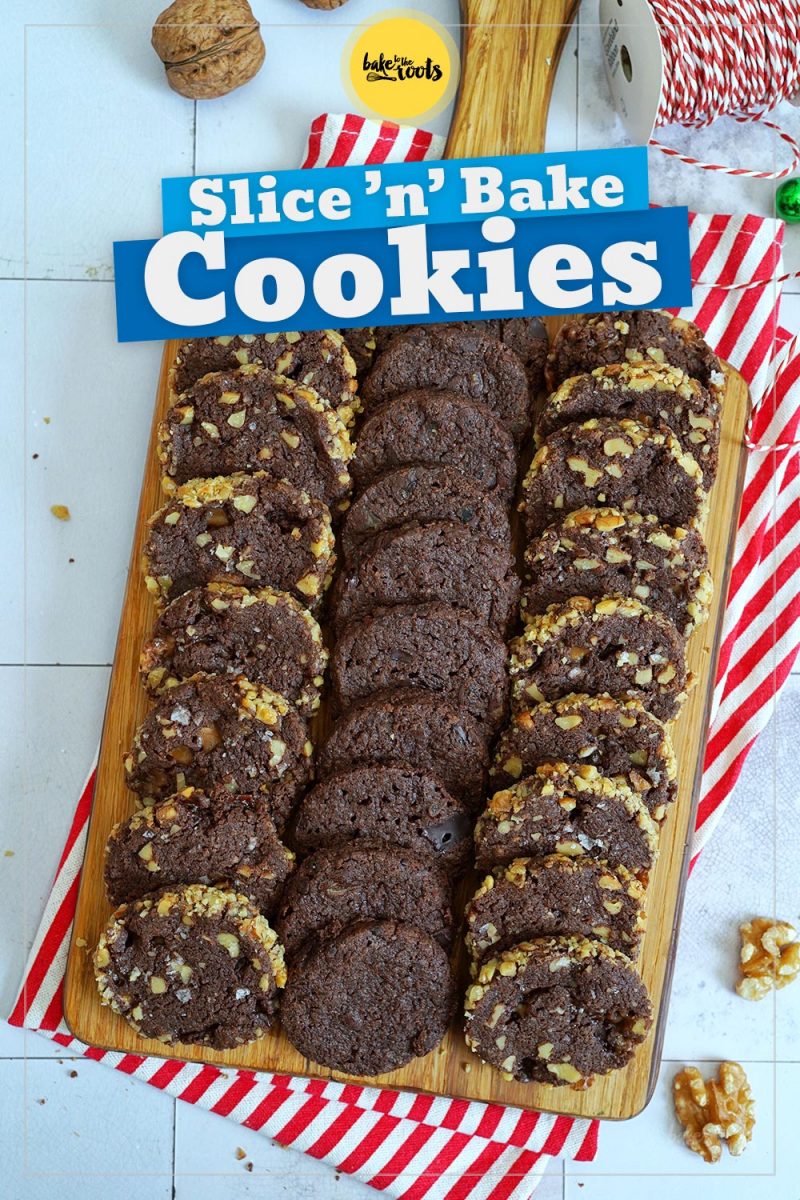 Einfache Slice ’n‘ Bake Xmas Cookies | Bake to the roots