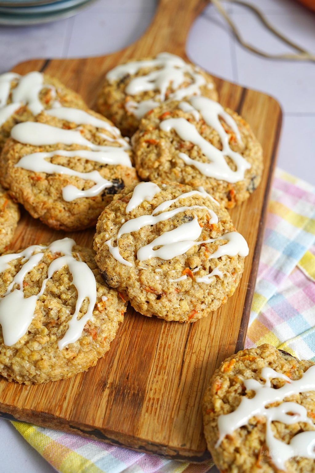 Einfache Carrot Cake Cookies | Bake to the roots