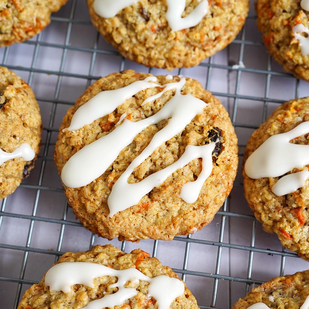Carrot Cake Cookies | Bake to the roots | Bake to the roots