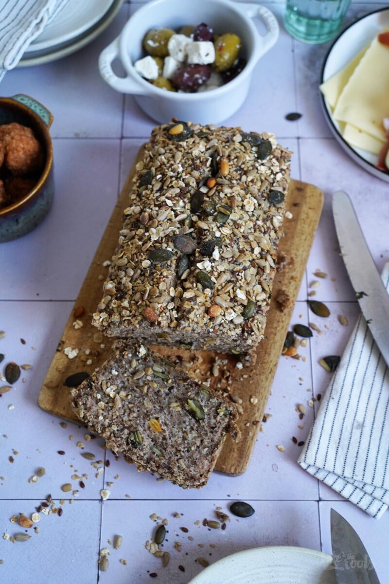 Buckwheat Bread with Seeds | Bake to the roots