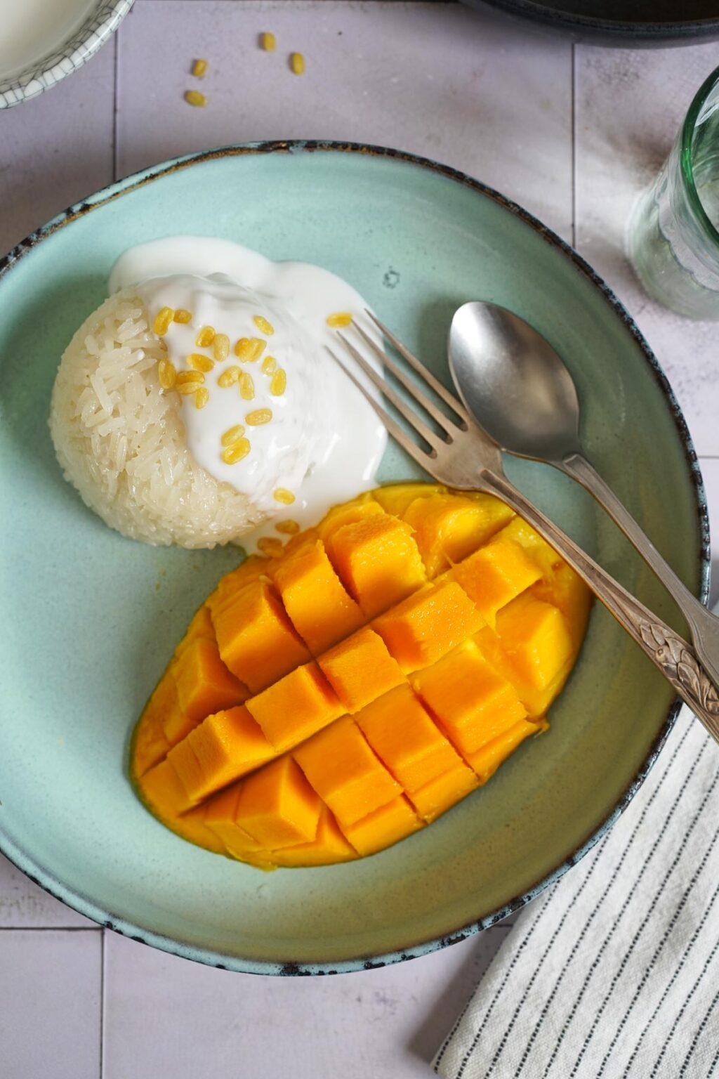 Mango & Sticky Rice (Khao Niew Mamuang) | Bake to the roots