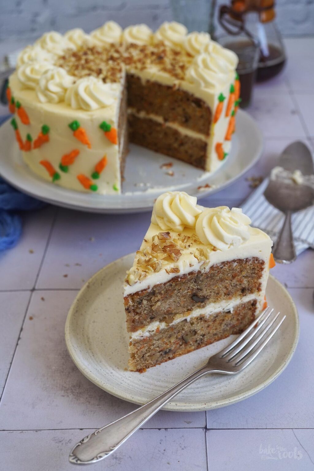 Carrot Cake Mit Frosting