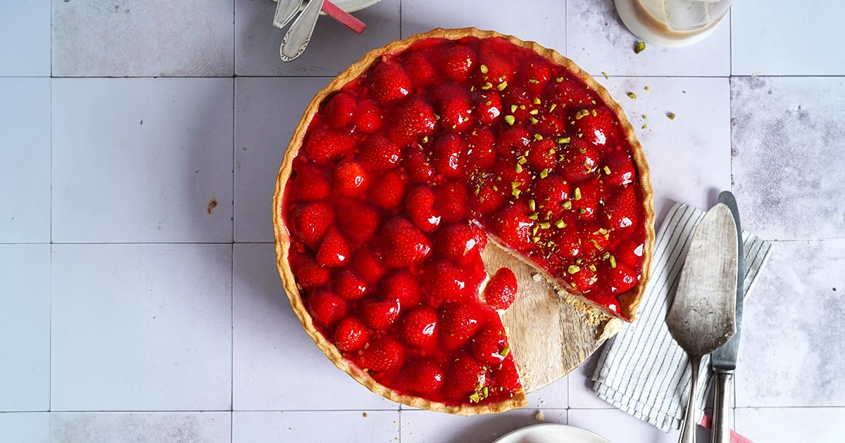 »Zero« Effort Strawberry Tart | Bake to the roots